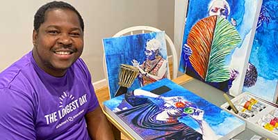 Humanitarian Artist Kunle Adewale is Uplifting Spirits for The Longest Day